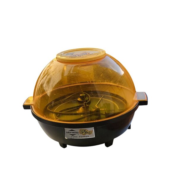 West Bend | Other | Vintage West Bend Stir Crazy Popcorn Popper 6 Quart ...